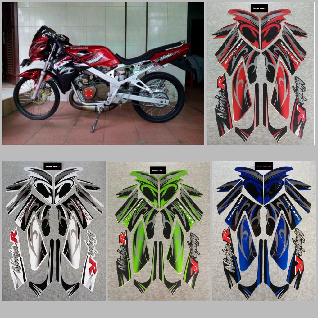 Jual Stiker Standar Pabrikan Kawasaki Ninja R 2012 | Shopee Indonesia