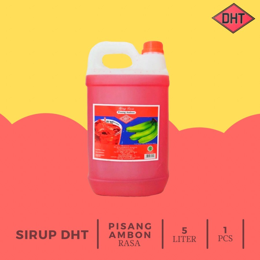 Jual SIRUP DHT PISANG AMBON 5 LITER KHAS ULAWESI SELATAN | Shopee Indonesia