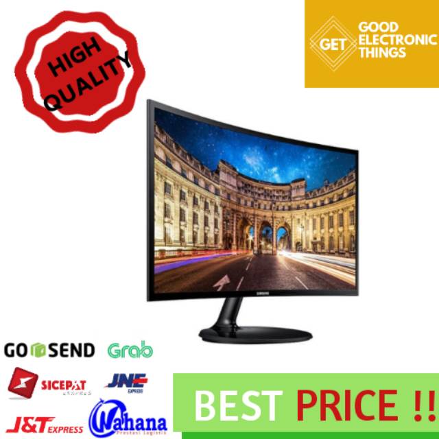 Jual SAMSUNG CURVED MONITOR LED 24" - C24F390FHE | Shopee Indonesia