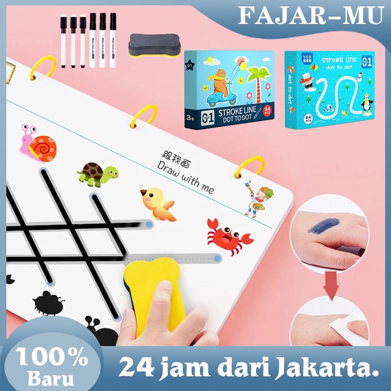 Jual Magic Workbook Buku Anak Activity Book Buku Aktivitas Anak Belajar ...