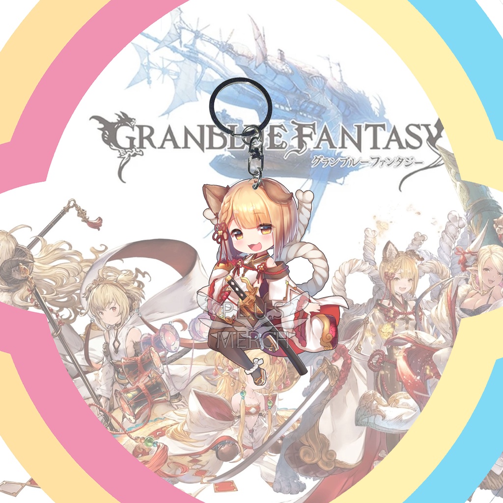 Jual Gantungan Kunci Granblue Fantasy Vajra - Key Chain - Souvenir ...