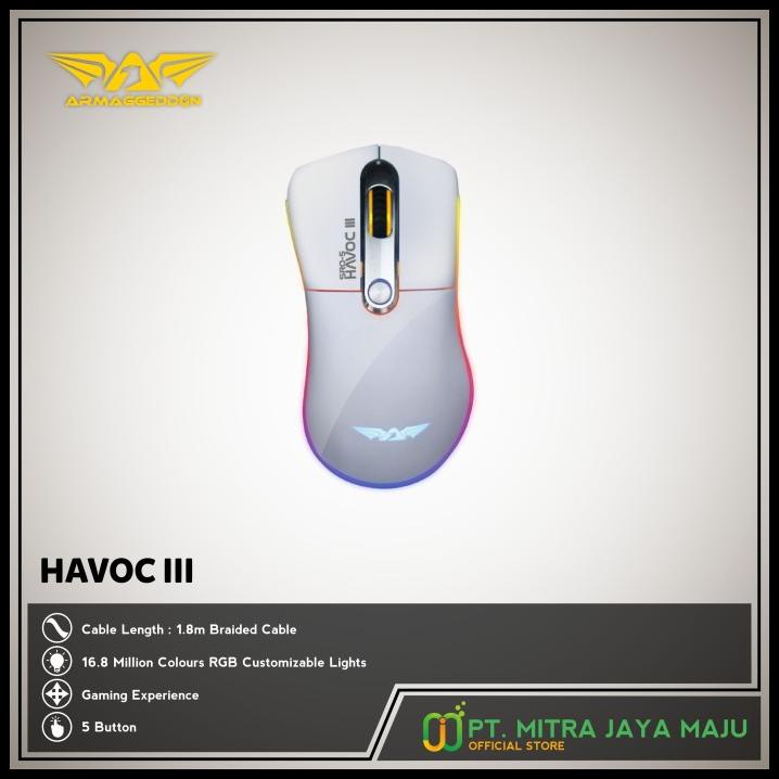 Jual Mouse Gaming Armaggeddon Havoc 3 / Havoc Iii | Shopee Indonesia