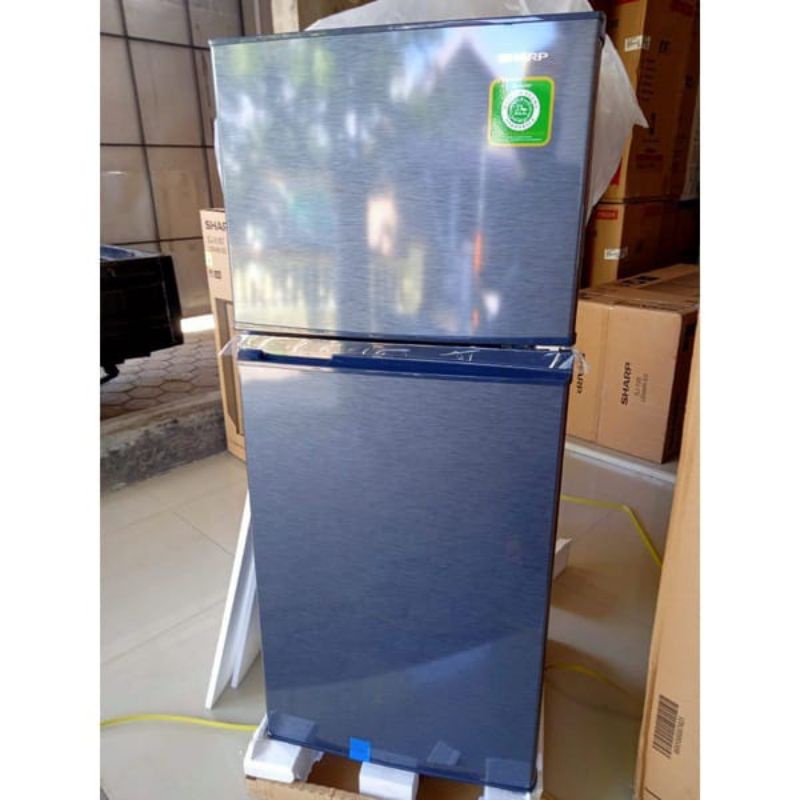 Jual KULKAS SHARP 2 PINTU SHARP SJ 195 MD TANPA BUNGA ES GARANSI RESMI ...