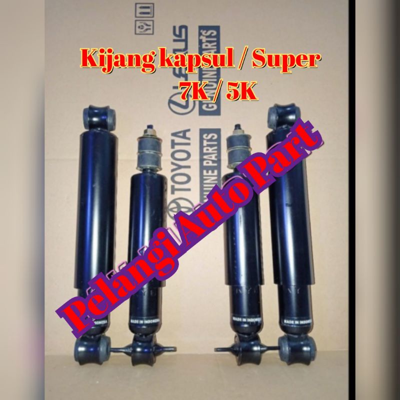 Jual Shockbreaker kijang Kapsul / kijang Super 7k 5K depan belakang 100% original Toyota harga ...