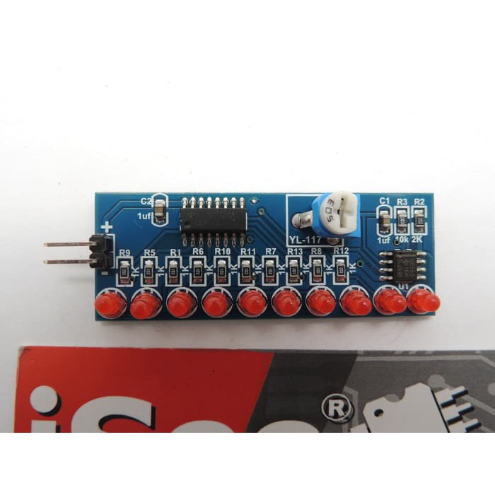 Jual NE555 module + CD4017 Light Water Flowing Light LED Module ...