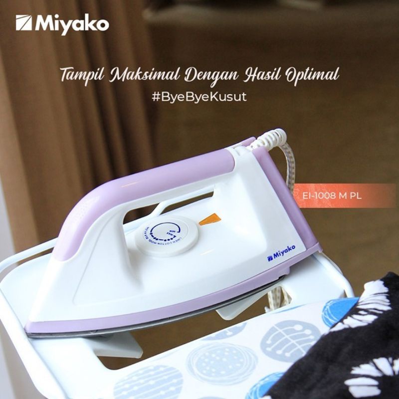 Jual Miyako setrika listrik EI1008 / EI1000 ELECTRIC dry iron SETRIKA ... Jual Miyako setrika listrik EI1008 / EI1000 ELECTRIC dry iron SETRIKA ...
