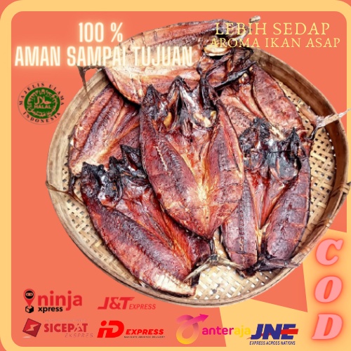 Jual IKAN ASAP CAKALANG FUFU PANGGANG INSTAN kemasan vacum berat segar ...