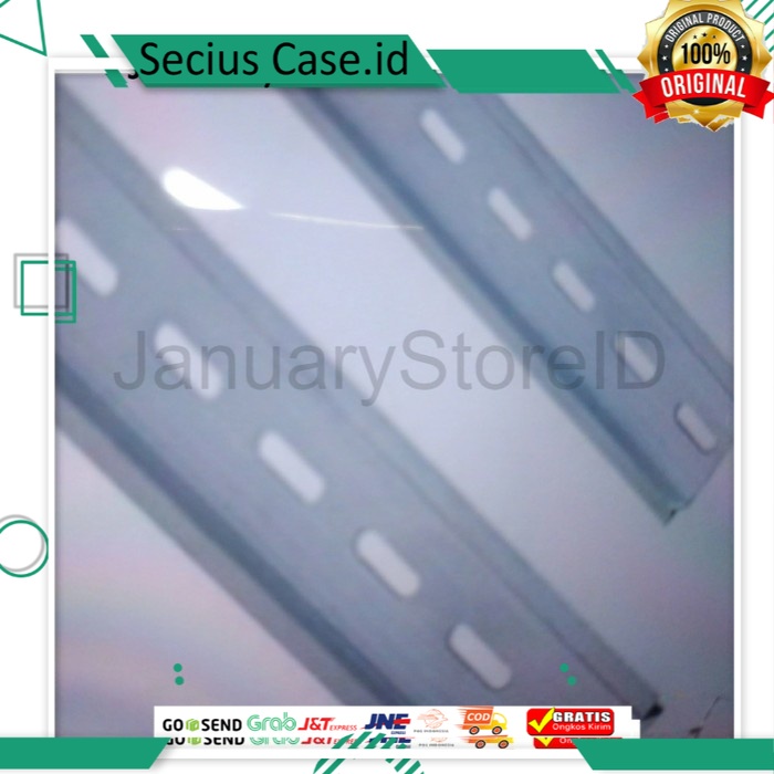 Jual REL MCB ALUMUNIUM DIN RAIL 1 FUNGSI 1 METER | Shopee Indonesia