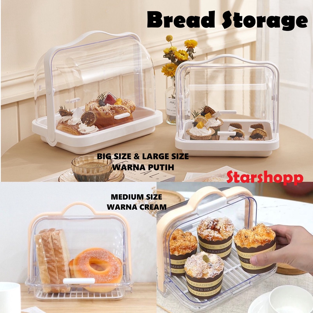 Jual Bread Storage / Tempat Roti / Kotak Penyimpanan Roti / Roti Box ...