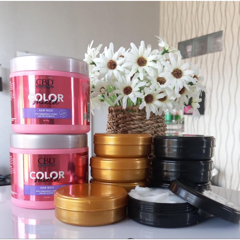 Jual HAIRMASK CBD COLOUR SHIELD sekali pakai isi 100mL | Shopee Indonesia