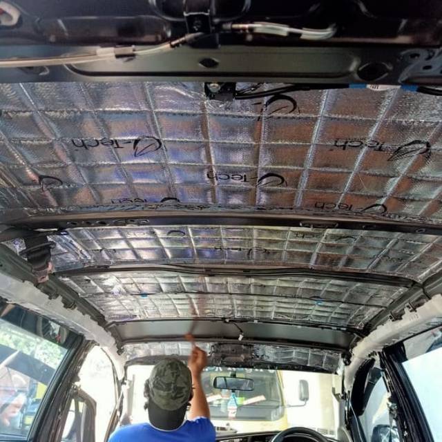 Jual Paket 5 Lembar Peredam panas Plafon/atap mobil Innova Reborn ...