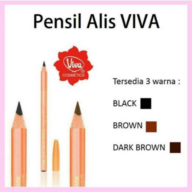 Jual PENSIL ALIS VIVA ORIGINAL 100% | Shopee Indonesia