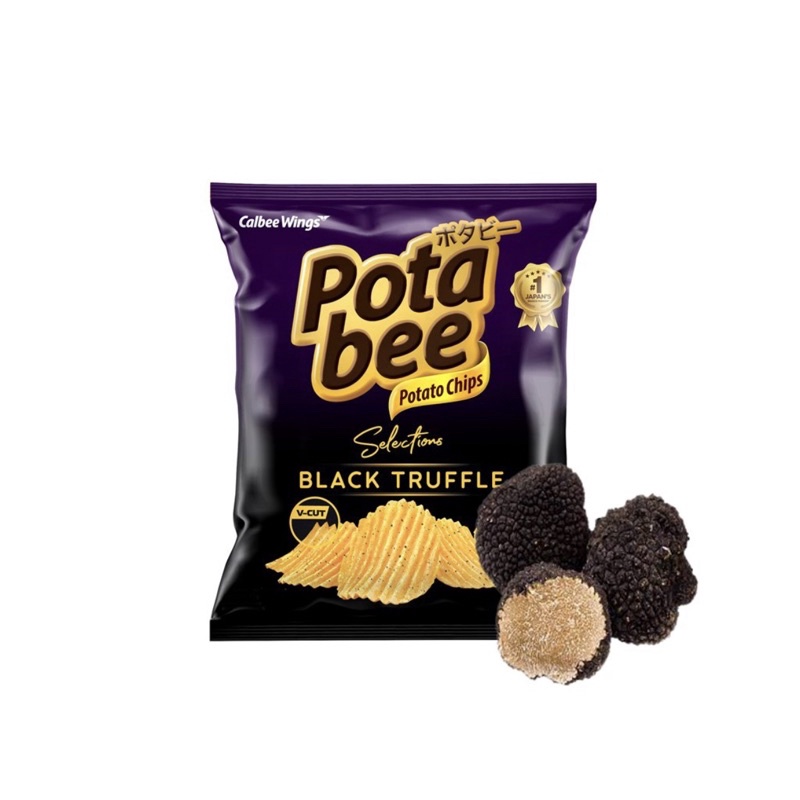 Jual Keripik Potabee Potato Chips Black Truffle Calbe | Shopee Indonesia