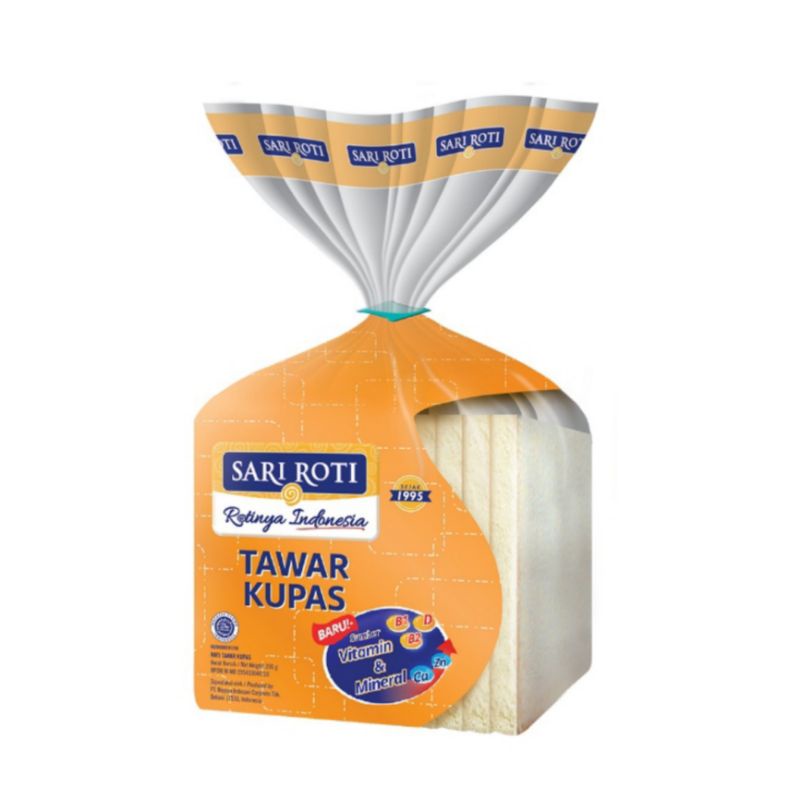 Jual Sari Roti Roti Tawar Kupas Extra Kalsium 200 g | Shopee Indonesia