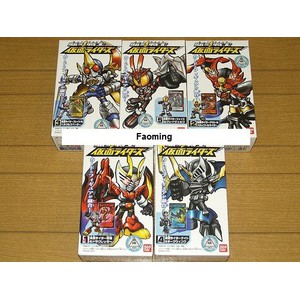 Jual Card-Warrior Kamen Riders Set 5 Blade, Knight, Ryuki, Faiz, Agito ...