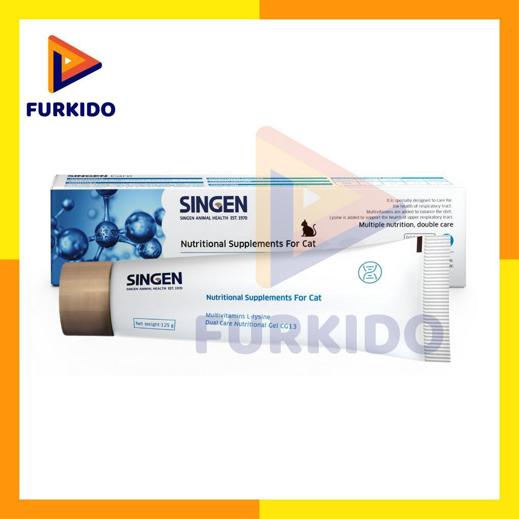 Jual Singen Multivitamins I-Lysine Dual Care Nutritional Gel Cat 125 Gr ...