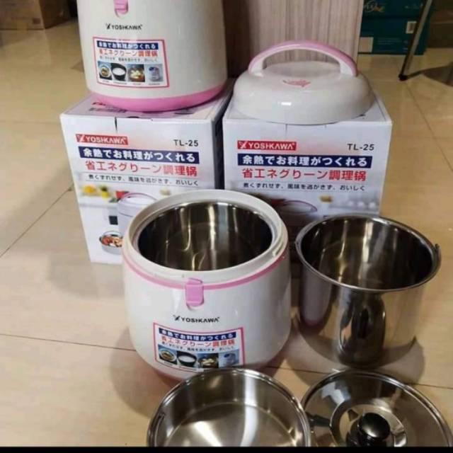 Jual Yoshikawa Thermal Mini Magic Cooker TL -25/ Pangi Ajaib 2.5 Liter ...