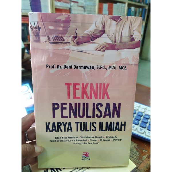 Jual Teknik penulisan karya tulis ilmiah prof Dr Deni | Shopee Indonesia