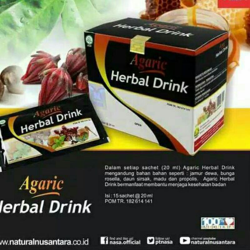 Jual agrarik herbal drink agrarik nasa minuman suplemen tubuh atasi ...