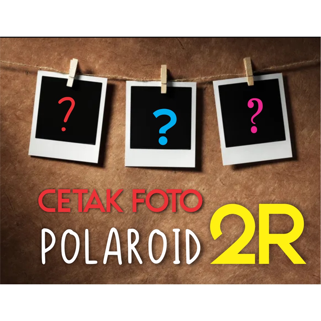 Jual CETAK FOTO POLAROID 2R DESIGN & FOTO SUKA SUKA 2022 | Shopee Indonesia