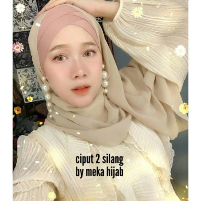 Jual Ciput silang zigzag premium/ciput2 silang | Shopee Indonesia