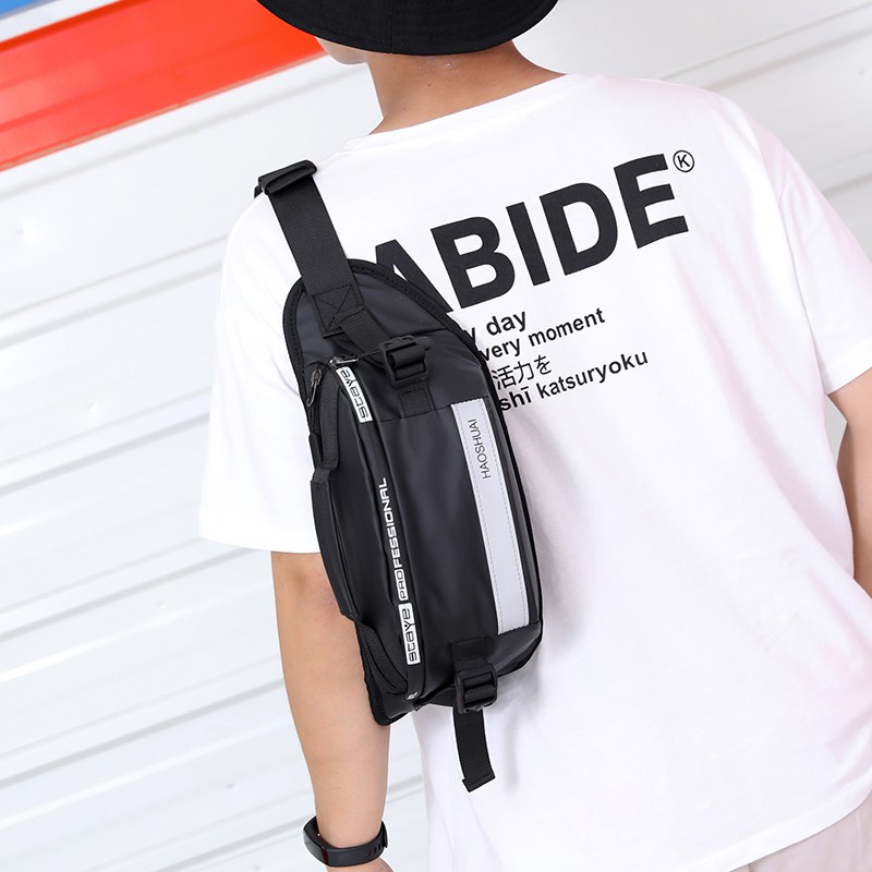 Jual WAIST BAG PRIA COWOK LAKI-LAKI SELEMPANG PRIA SLING BAG PRIA MIKRO ...