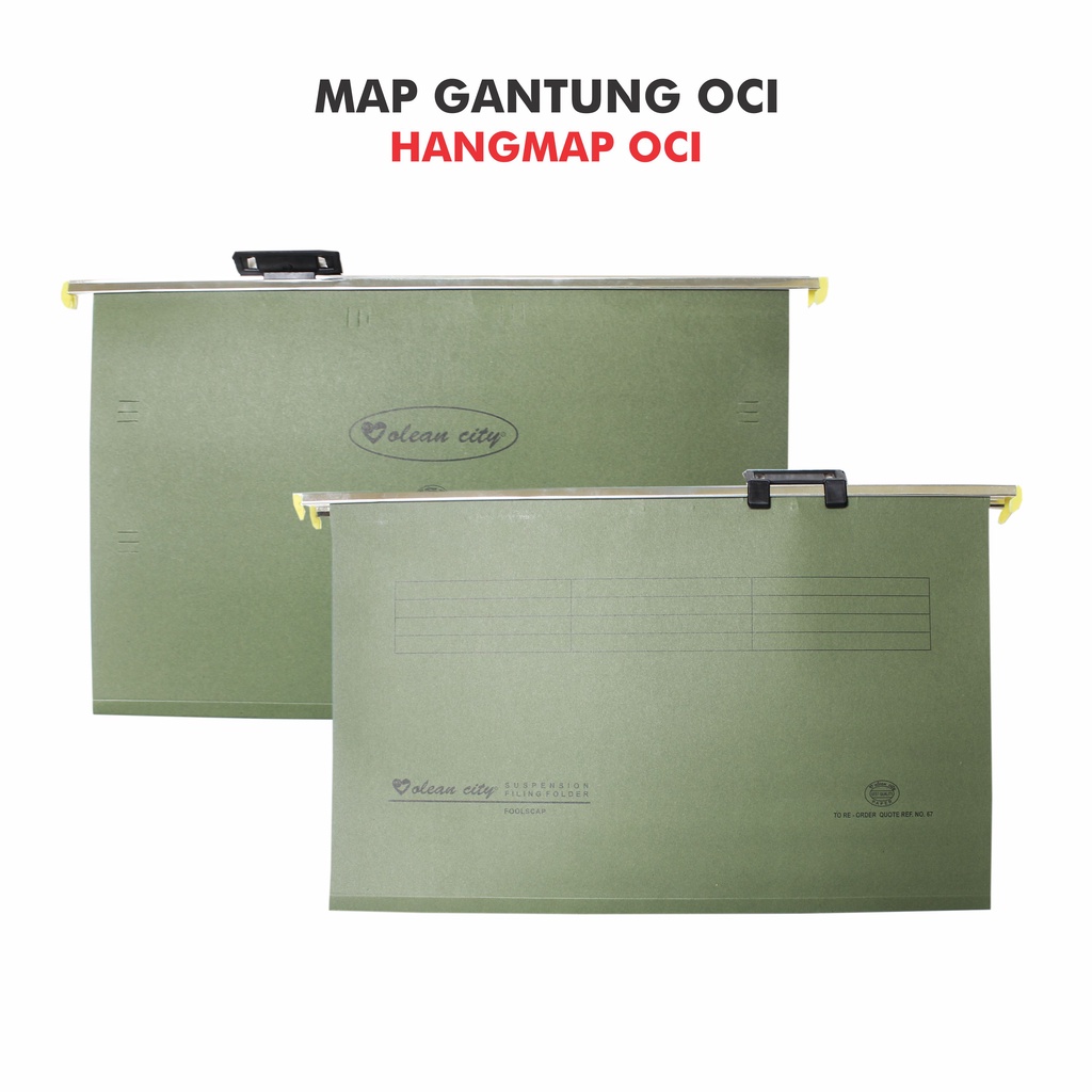 Jual Map Kertas Hangmap Map Gantung Folder File Olean City Suspension ...