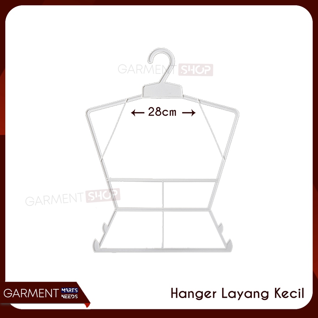 Jual HLK - Hanger Setelan Anak / Hanger Layang Kecil Display Anak Murah ...