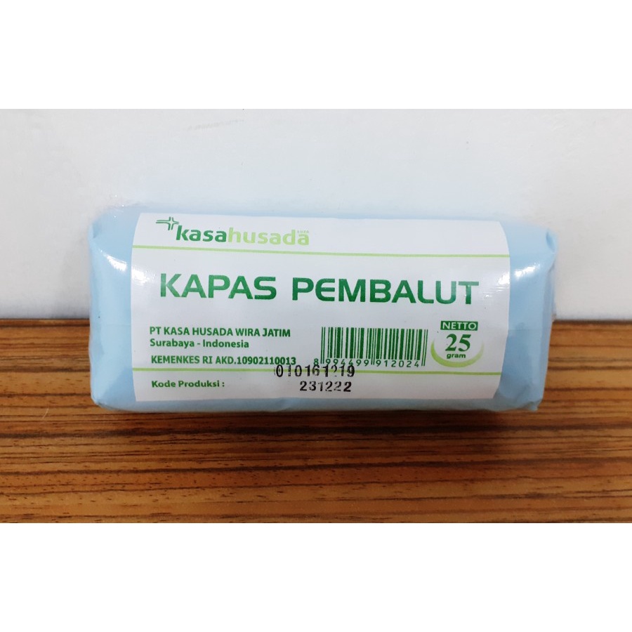 Jual Kapas Pembalut Kasa Husada 25 gr | Shopee Indonesia