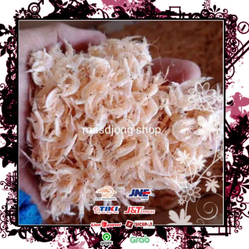 Jual IKAN ASIN UDANG REBON ASIN PALING MURAH(250gr) | Shopee Indonesia