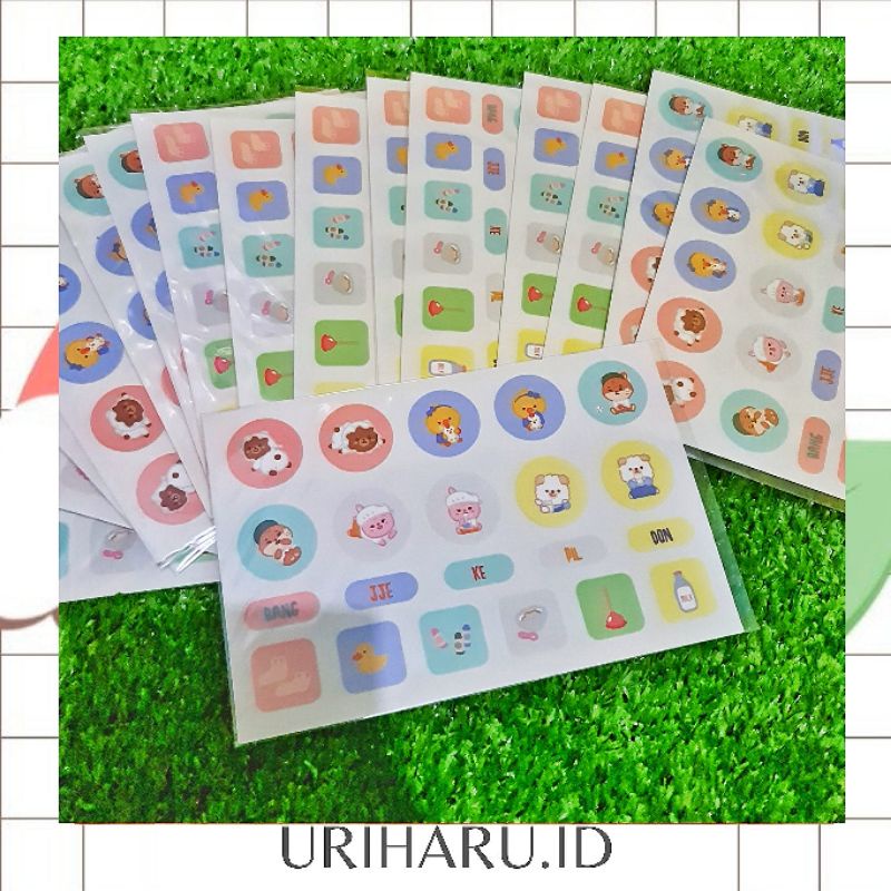 Jual [READY STOCK] OFFICIAL PETITE DENIMALZ STICKER SET | Shopee Indonesia