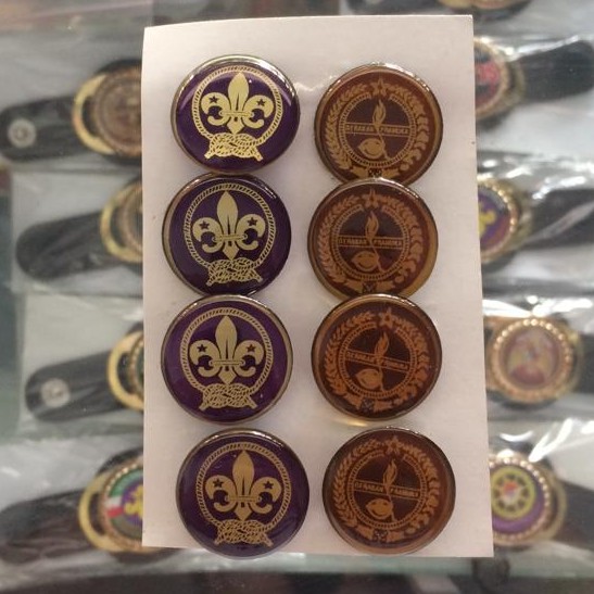 Jual 1 Set Pin Bros Cikal Tunas dan Wosm Pandu Pramuka | Shopee Indonesia