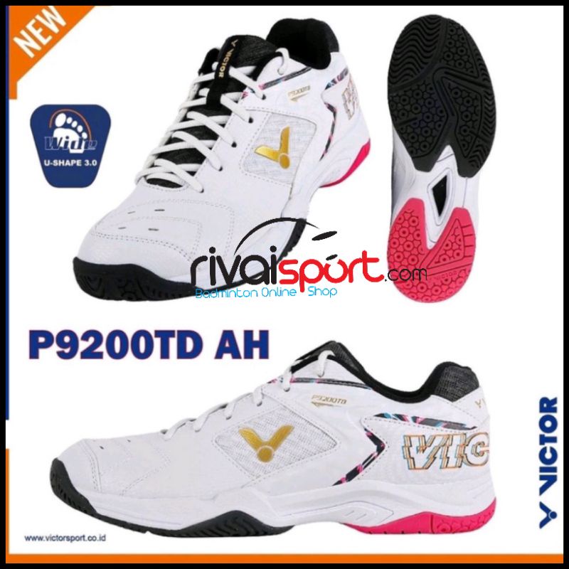 Jual Sepatu Victor Badminton P9200TD AH | Shopee Indonesia