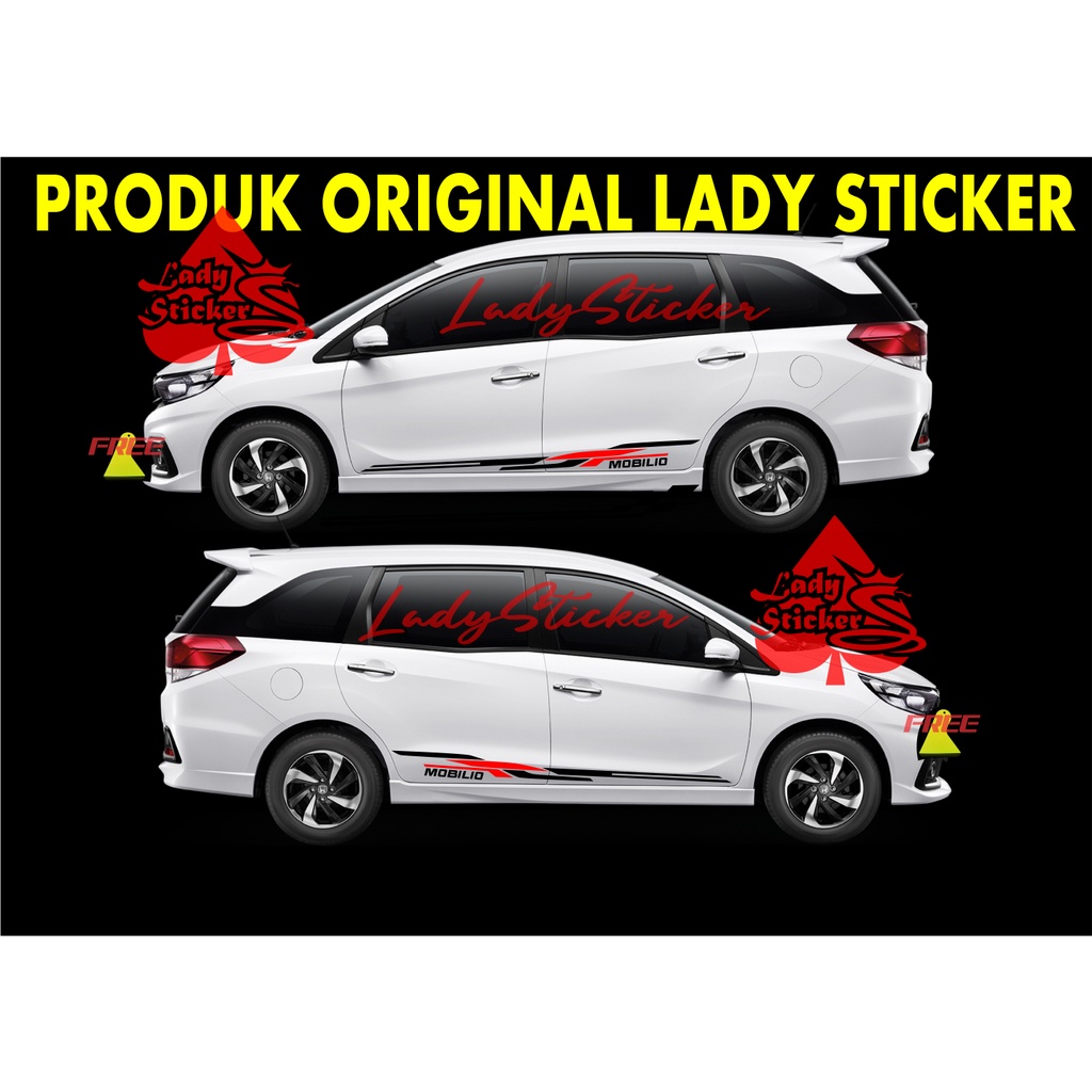 Jual CUTTING STICKER STIKER MOBIL MOBILIO RS STICKER LIST STRIPE ...