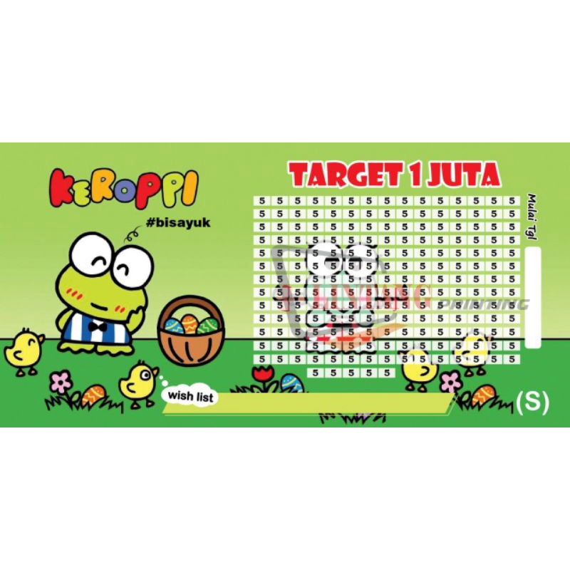 Jual stiker celengan target viral, stiker infaq isi 3pcs | Shopee Indonesia