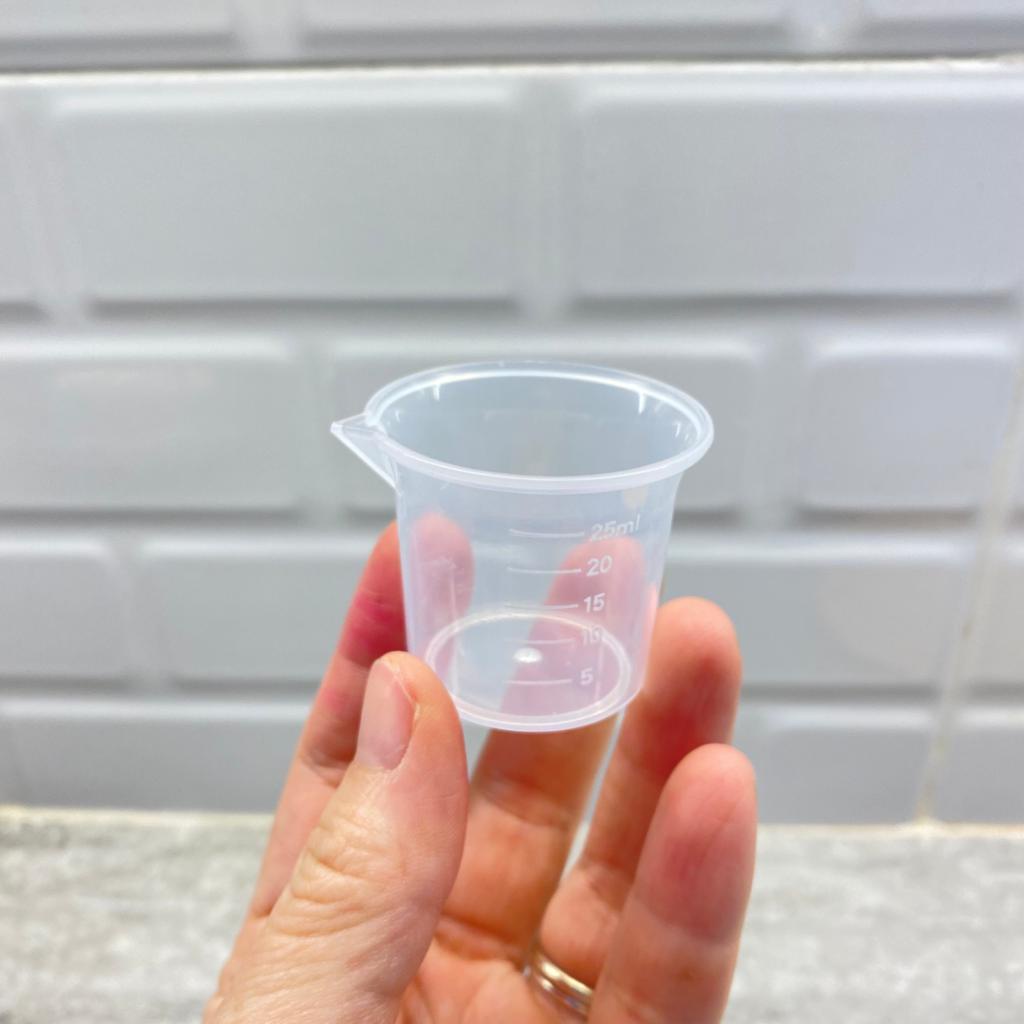 Jual GELAS UKUR 25ML / MEASURING CUP 25ML / GELAS UKUR MINI / GELAS ...