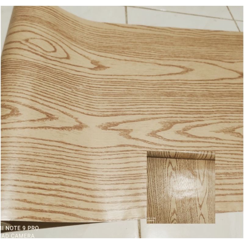 Jual TOP SERAT KAYU(COD)!! WALPAOER STICKER DINDING MOTIF KAYU SERAT ...