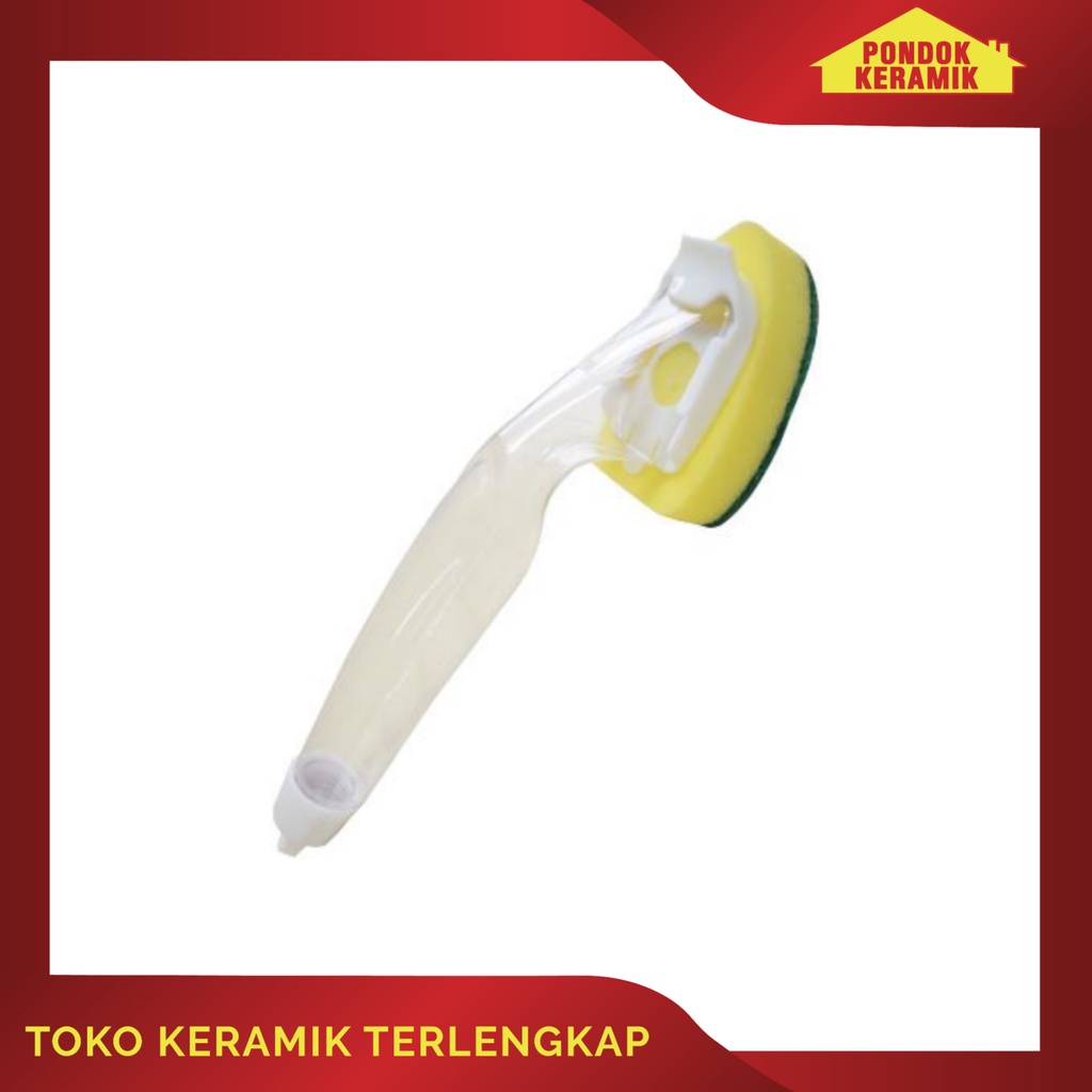 Jual SPONS GAGANG SPONS BUSA CUCI PIRING / CLEAN MATIC DISH WASHER ...