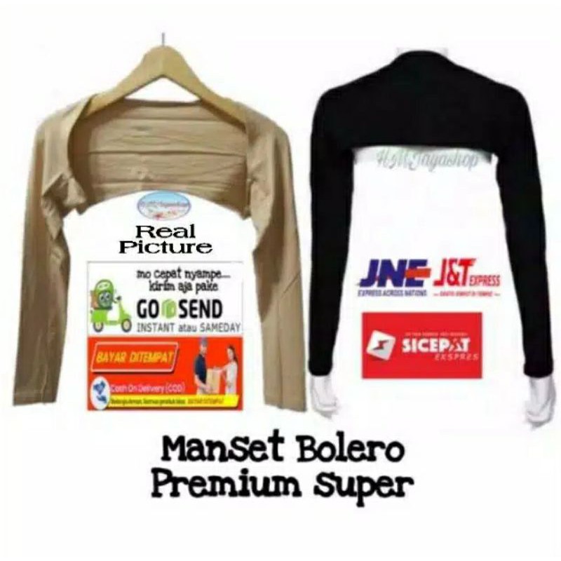 Jual Manset Tangan Sambung Premium Manset Bolero Warna Basic | Shopee ...