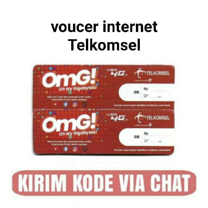 Jual voucer internet untuk pengguna kartu Telkomsel | Shopee Indonesia
