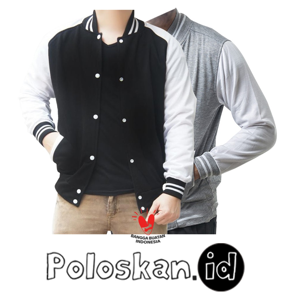 Jual Jaket Jaket Varsity Jaket Baseball Pria Jaket Baseball Wanita ...