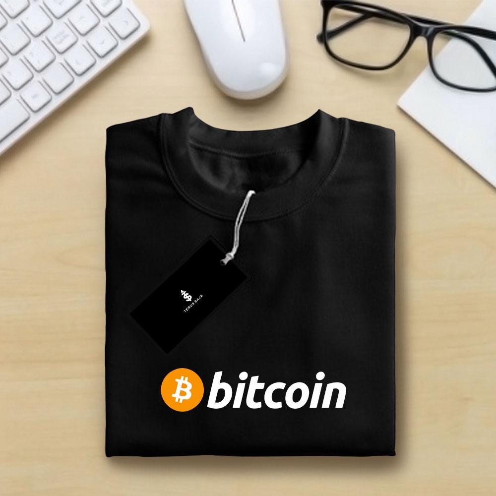 Jual Kaos Baju BITCOIN BTC / Kaos Crypto Bitcoin / Binance / Ethereum ...