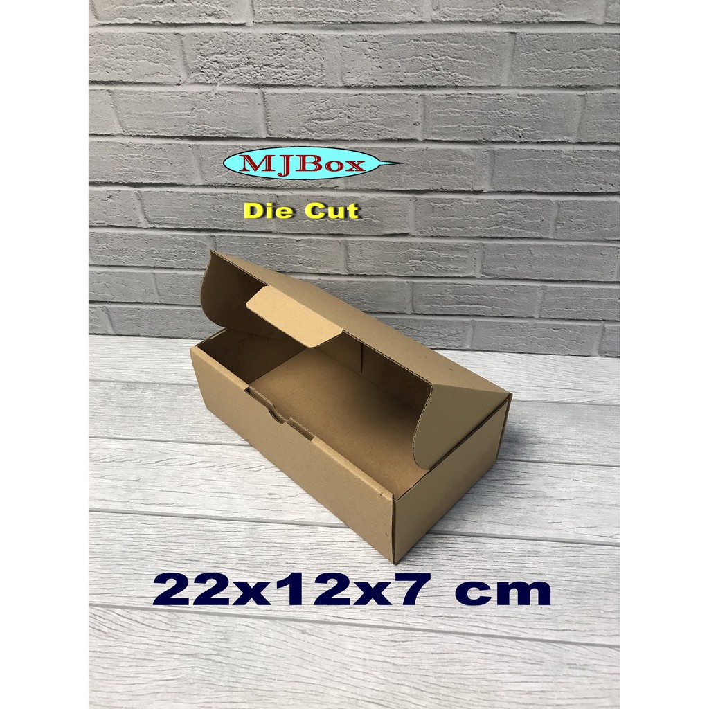Jual Kardus box 22x12x7 cm model Die Cut | Shopee Indonesia