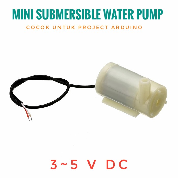Jual Mini Submersible Water Pump Pompa Air Celup 3v 5v untuk proyek ...