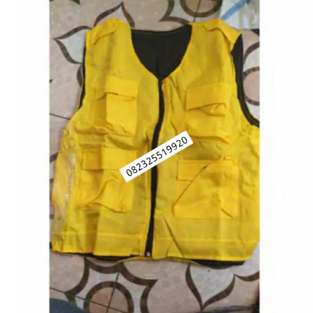 Jual Rompi kuning #safety#lapangan | Shopee Indonesia