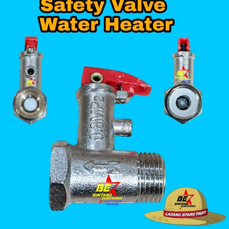 Jual idn4N8z--Safety Valve Water Heater Kran Katup Klep Pengaman ...