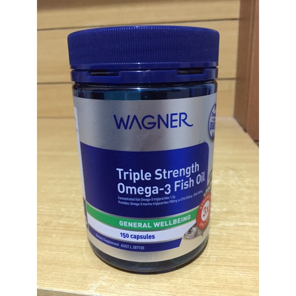 Jual Wagner Triple Strength Omega-3 Fish Oil 150 kapsul | Shopee Indonesia