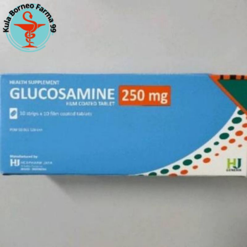 Jual Glucosamine 250 mg 10 tablet | Shopee Indonesia