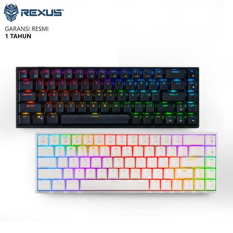 Jual Keyboard Gaming REXUS DAIVA RX D68 Original | Shopee Indonesia