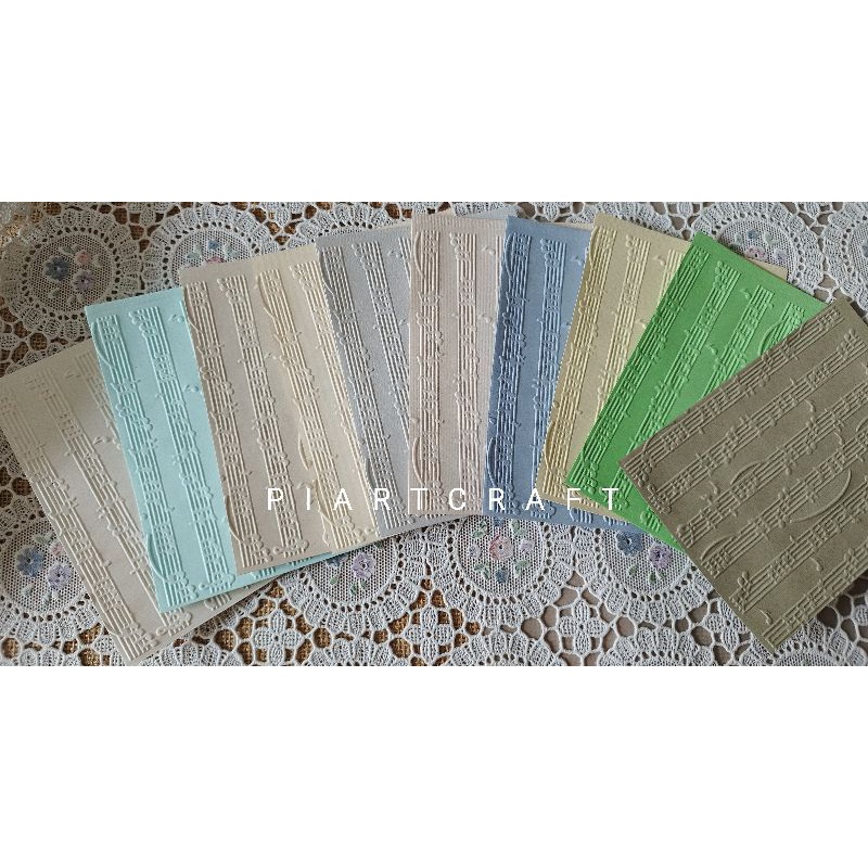 Jual Kertas background emboss (3) - DIY Scrapbook / journal / kartu ...